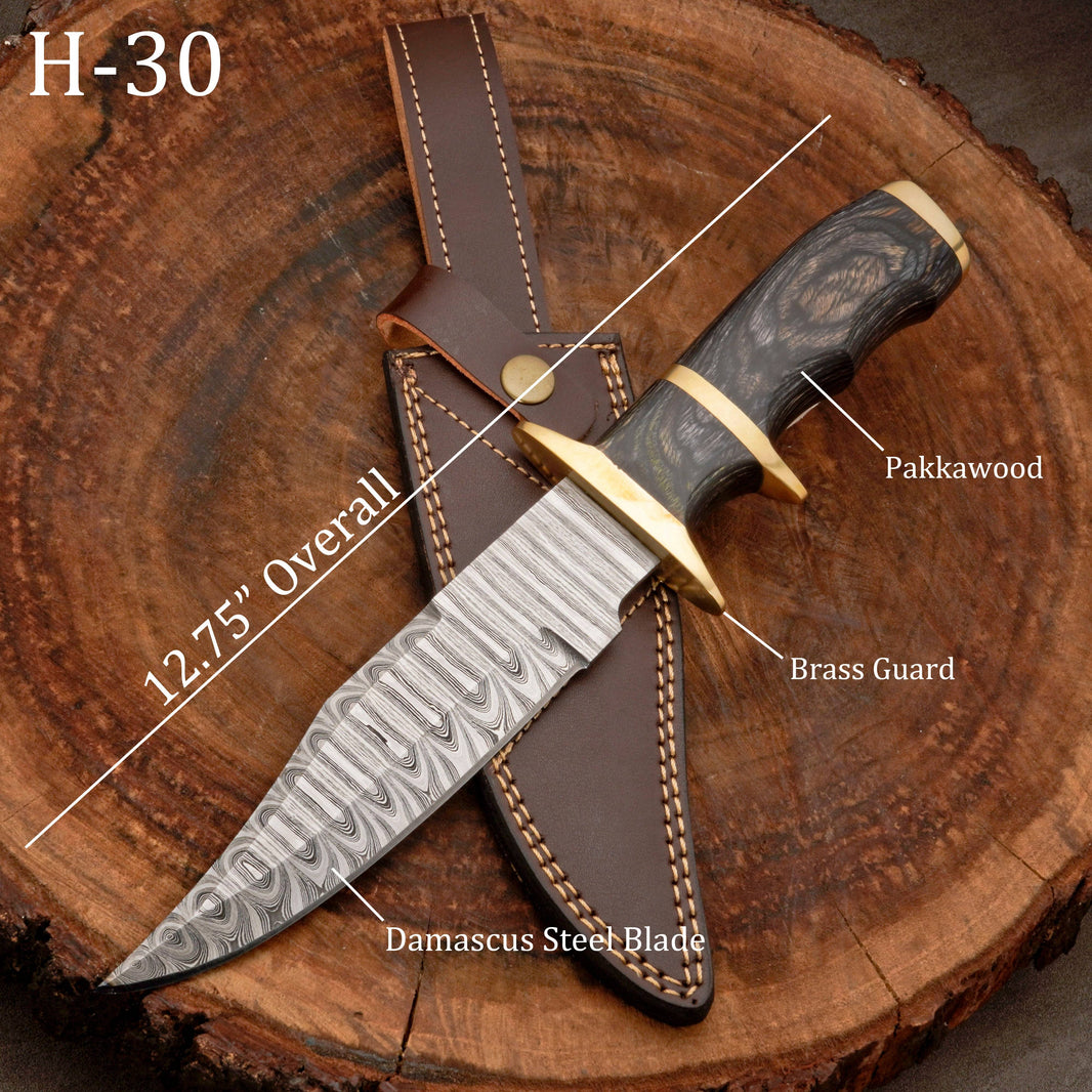 Hunt Craft Knives-Premium Hand-Forged Damascus Knives in USA